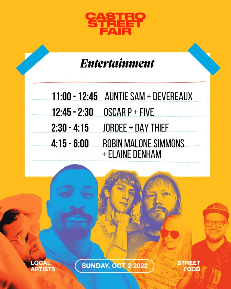 Castro Street Fair – We’re excited to be back in the Castro, on Sunday ...