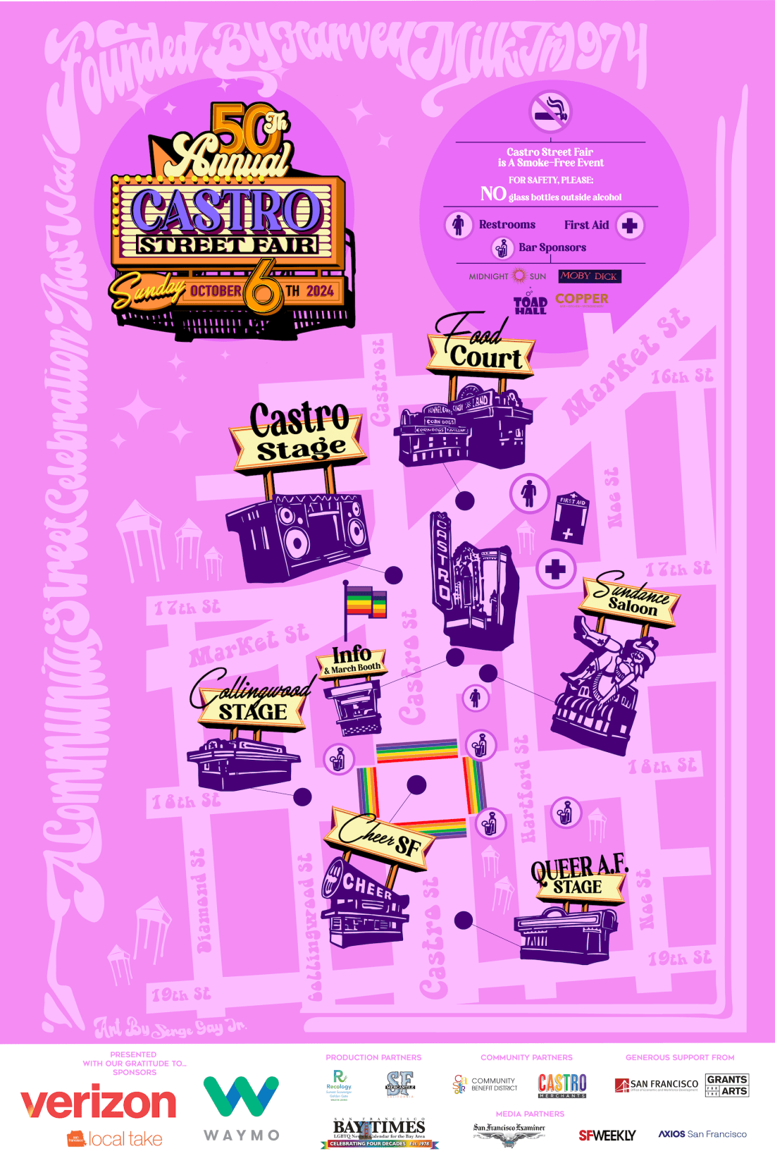 Castro Street Fair – Always on the first Sunday of October!